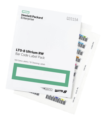 Купить Наклейка HPE Q2015A LTO-8 Ultrium RW Bar Code Label Pack